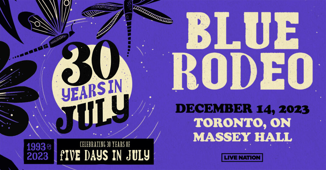 Massey Hall Show Announced! | BlueRodeo.com